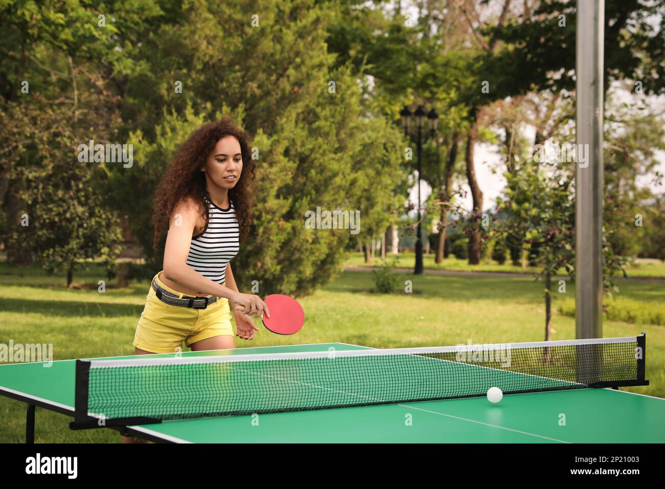African table tennis hi-res stock photography and images - Alamy