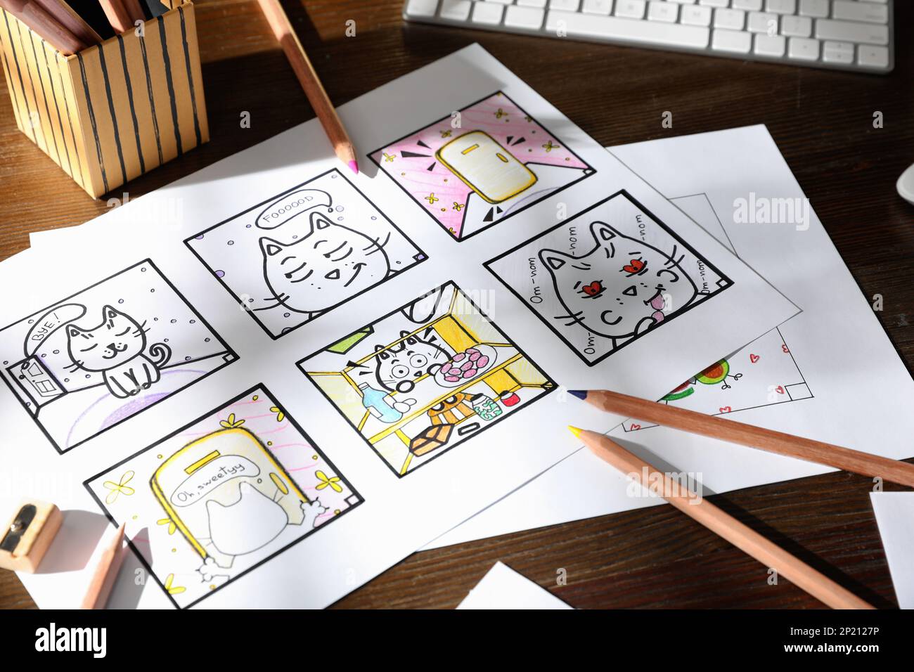 Storyboard artist hi-res stock photography and images - Alamy