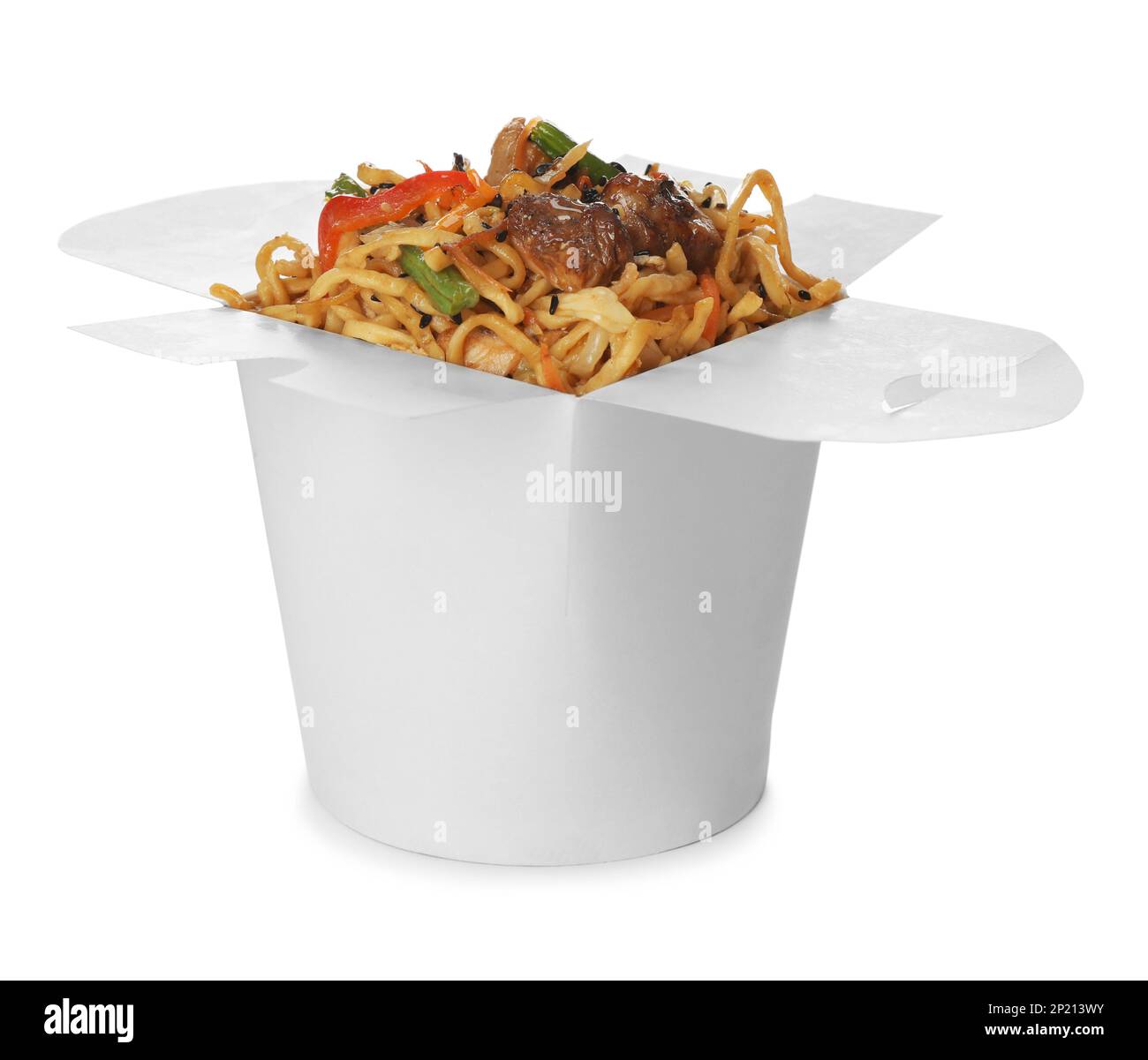 Box wok noodles vegetables hi-res stock photography and images - Alamy