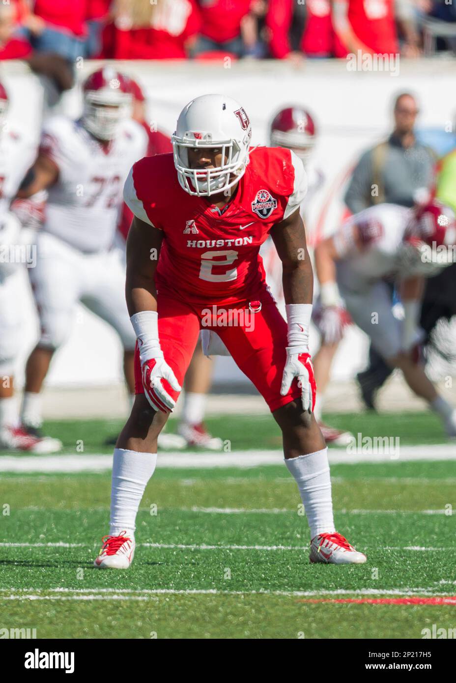 05 December 2015: Houston Cougars safety Khalil Williams (2) during the ...