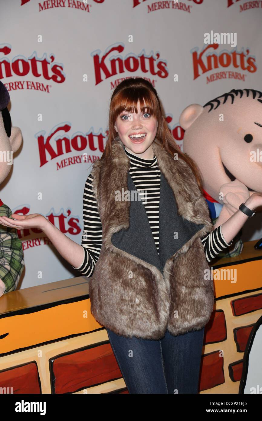 Photo by: JMA/STAR MAX/IPx12/5/15Kennedy Slocum at The Knott's Berry ...