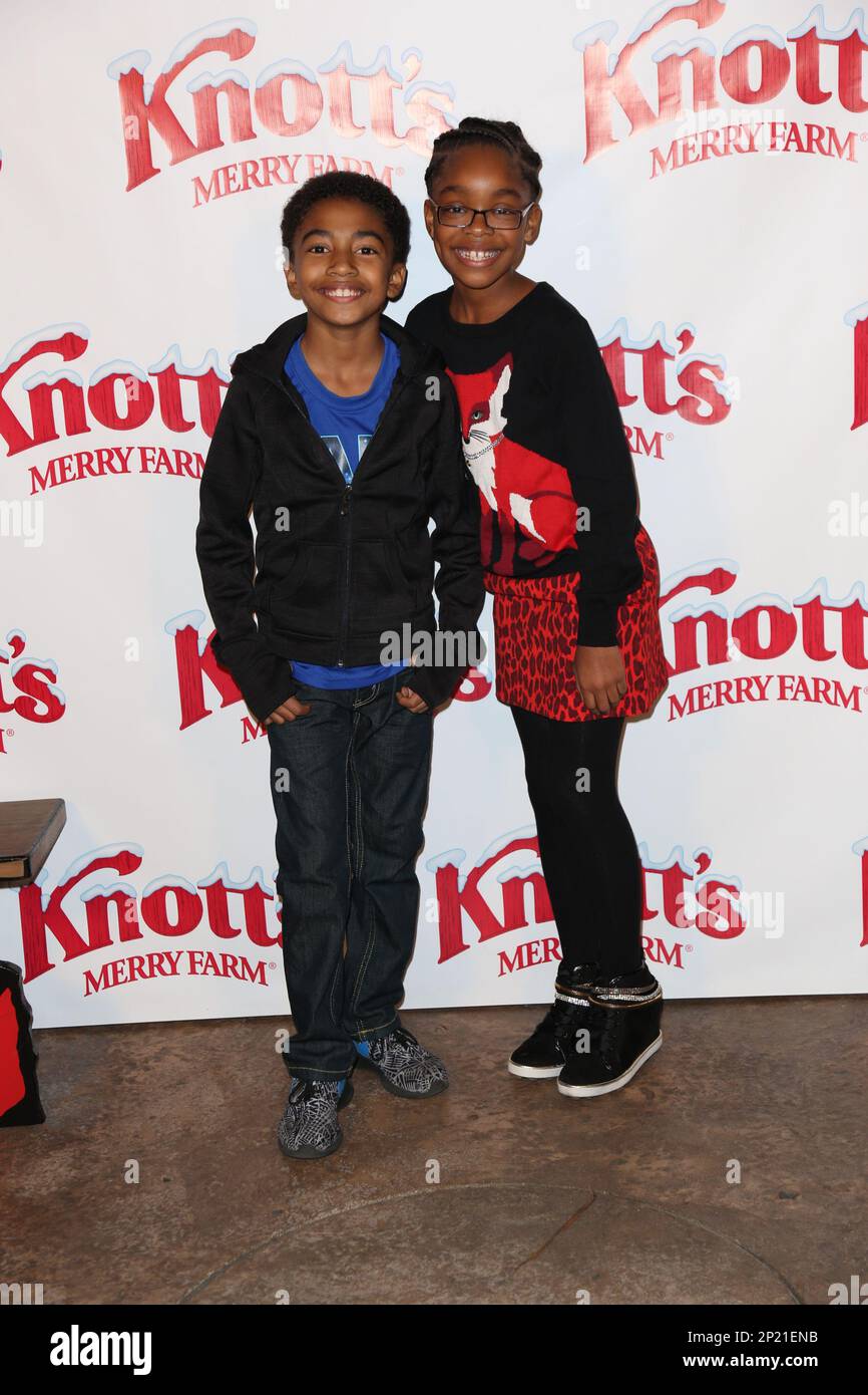 Photo by: JMA/STAR MAX/IPx12/5/15Miles Brown and Marsai Martin at The ...