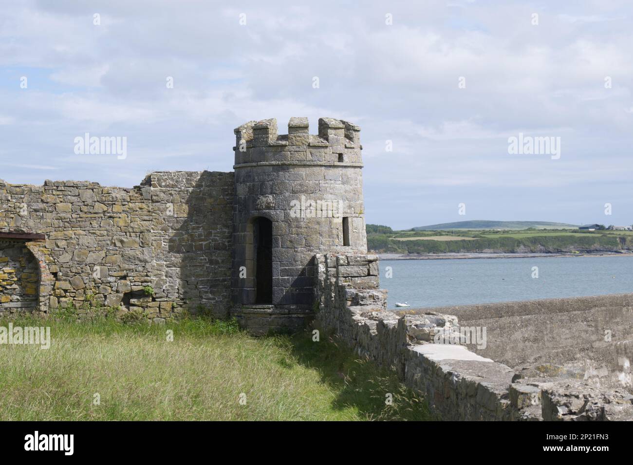 Carrigaholt Castle County Clare Stock Photo - Alamy