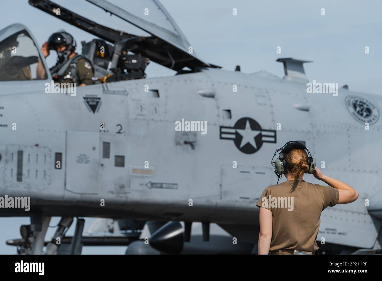 U.S. Air Force Senior Airman Elizabeth Witvliet, 122nd Aircraft ...