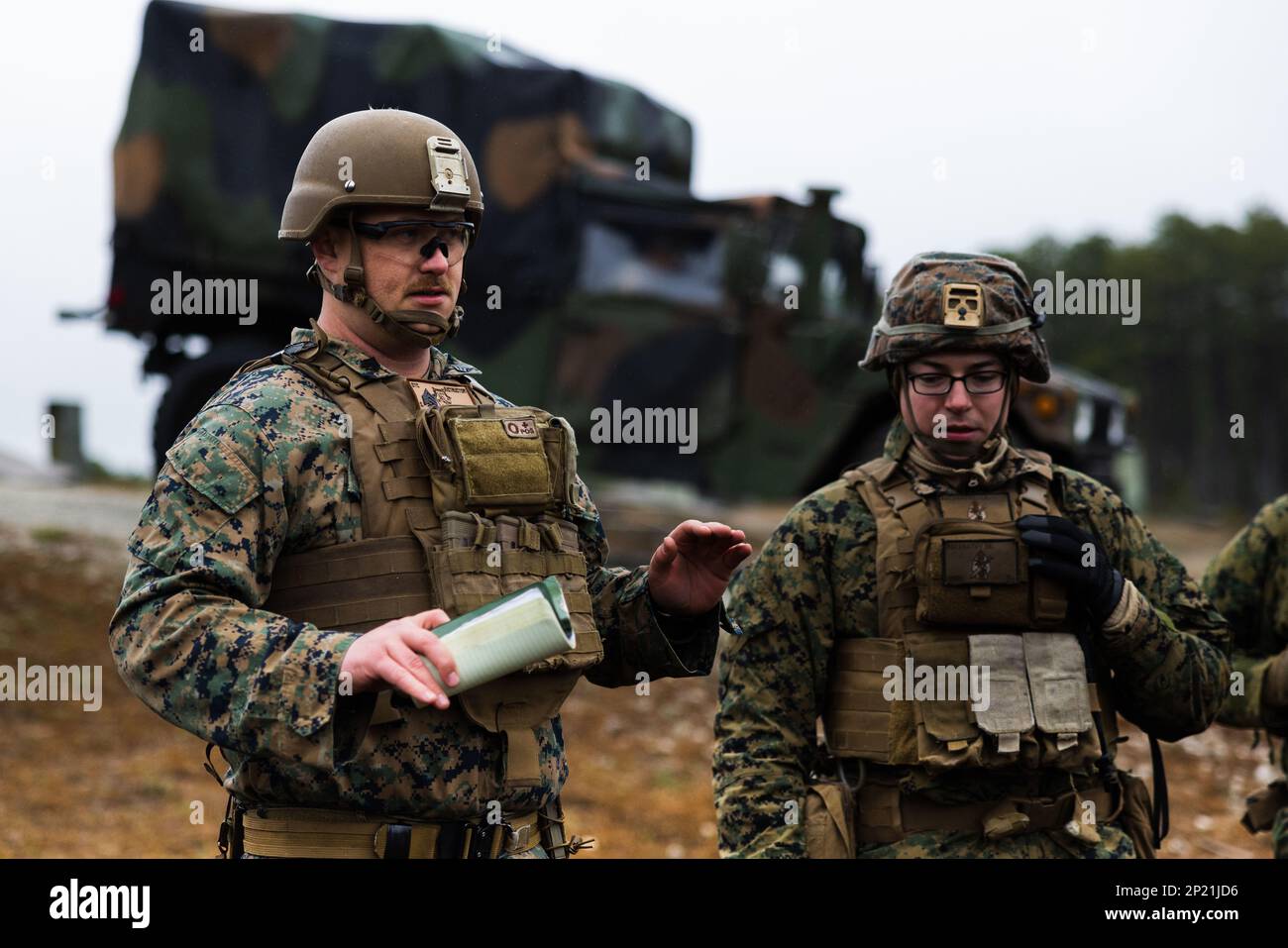 U.S. Marine Corps Sgt. Samuel Springis, a machine gunner with ...