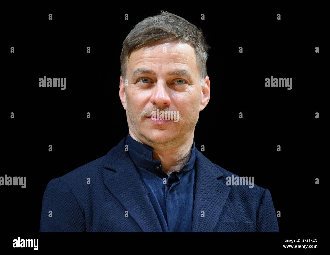 Dresden, Germany. 03rd Mar, 2023. Actor Thomas "Tom" Wlaschiha speaks ...
