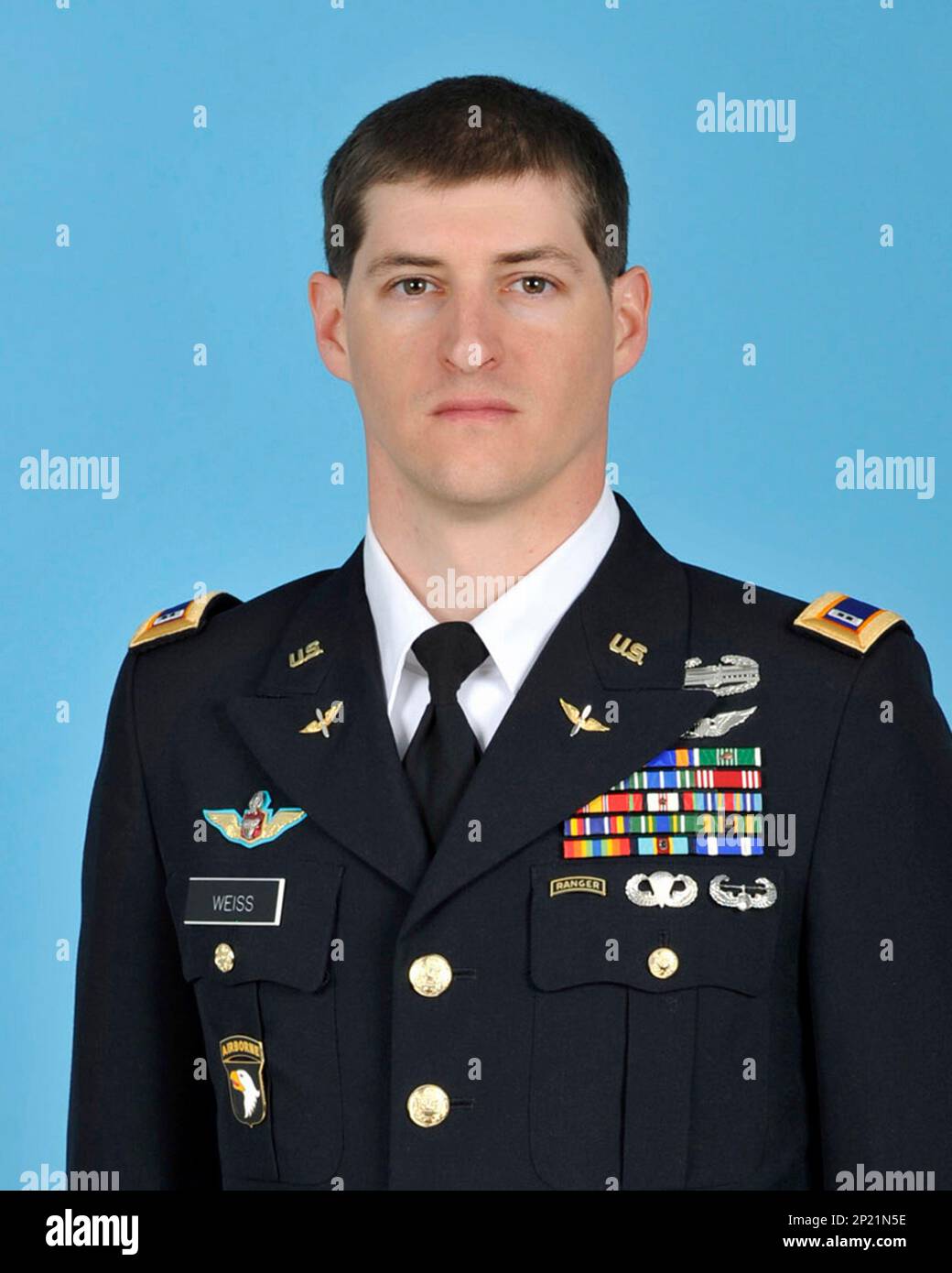 This undated photo provided by the U.S. Army shows Chief Warrant ...