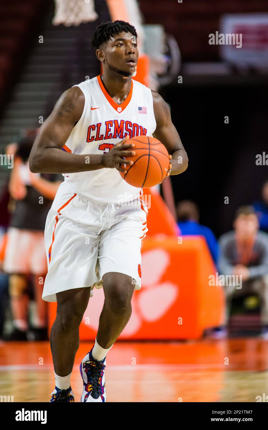 Clemson Tigers forward Josh Smith (33) during the NCAA Basketball game ...