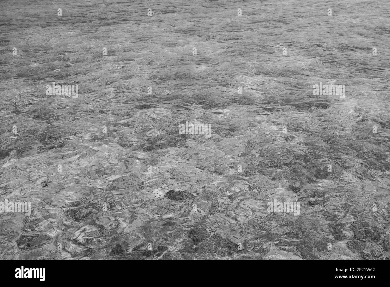 Underwater background blue ripple Black and White Stock Photos & Images ...