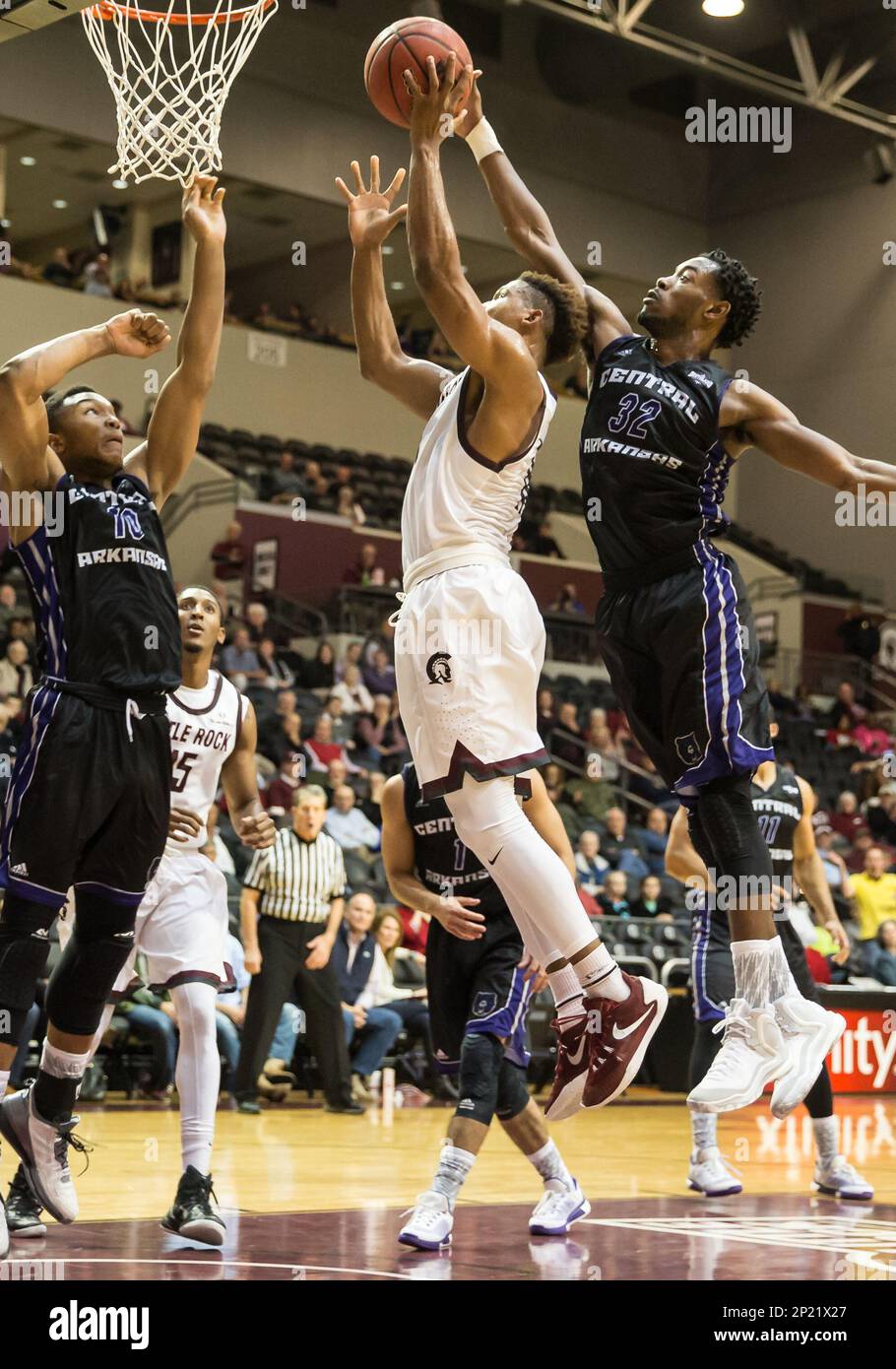 December 1, 2015: Arkansas Little Rock Trojans guard Jermaine Ruttley ...