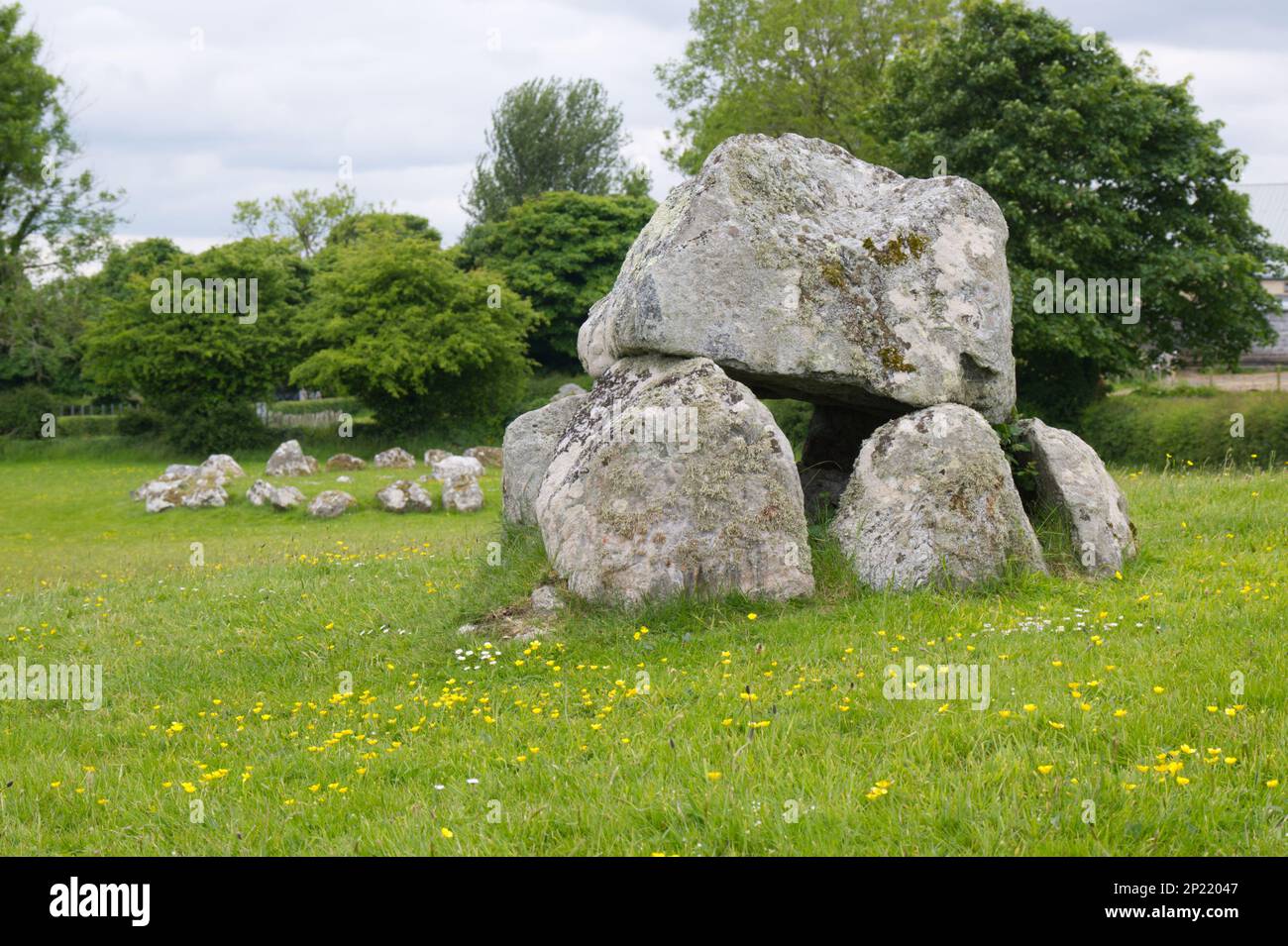 Carrowmore Megalithic Cemetery EIRE Stock Photo - Alamy