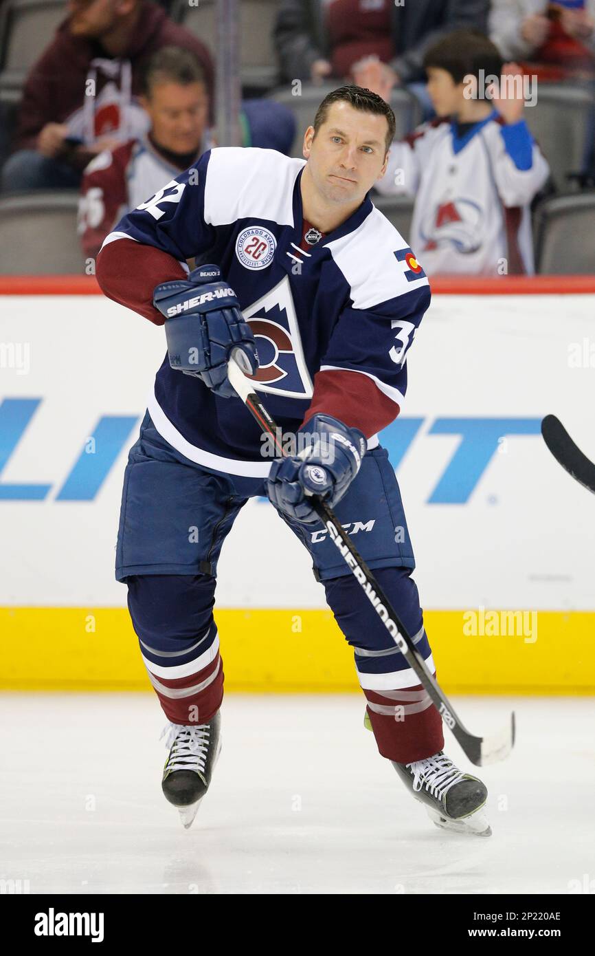 Colorado Avalanche defenseman Francois Beauchemin (32) during the NHL ...