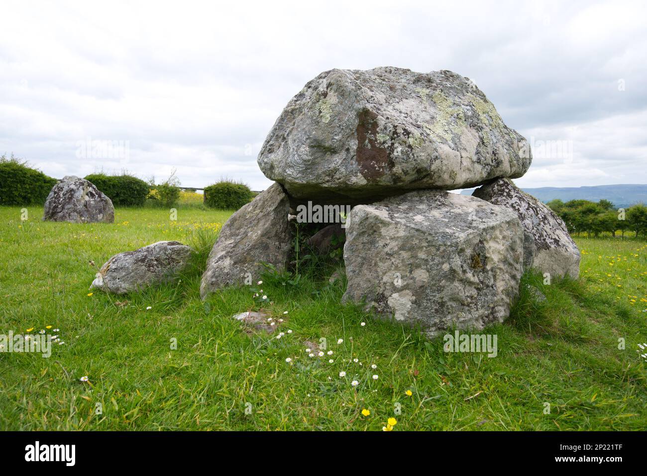 Carrowmore Megalithic Cemetery EIRE Stock Photo - Alamy