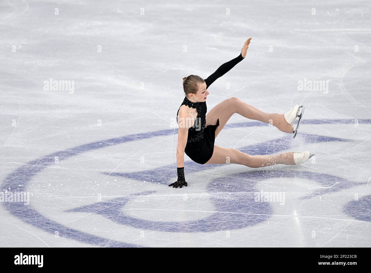 Lorine SCHILD (FRA), during Junior Women Free Skating, at the ISU World ...
