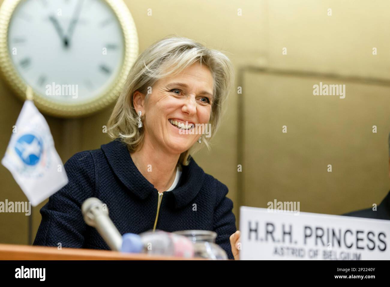 Princess Astrid, of Belgium, attends the opening ceremony of the The ...