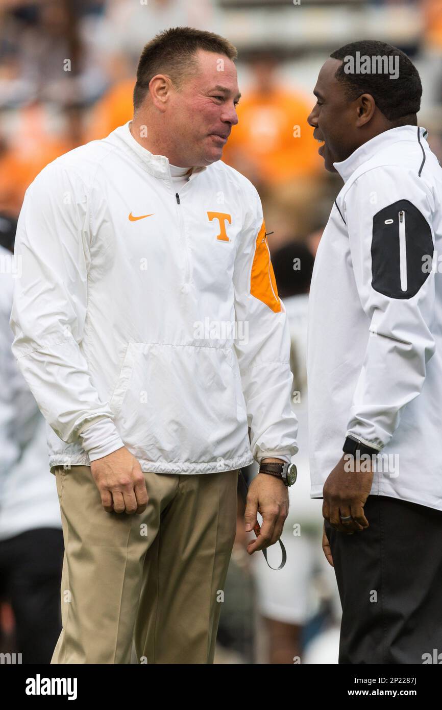 November 28, 2015: head coach Butch Jones of the Tennessee Volunteers ...