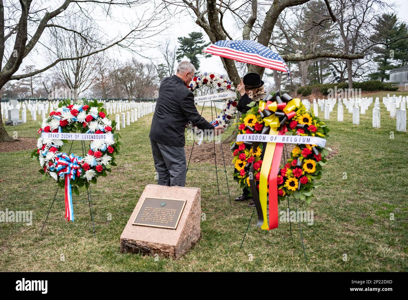 William Stroud and Mary Ann Smith, members of the Battle of the Bugle ...