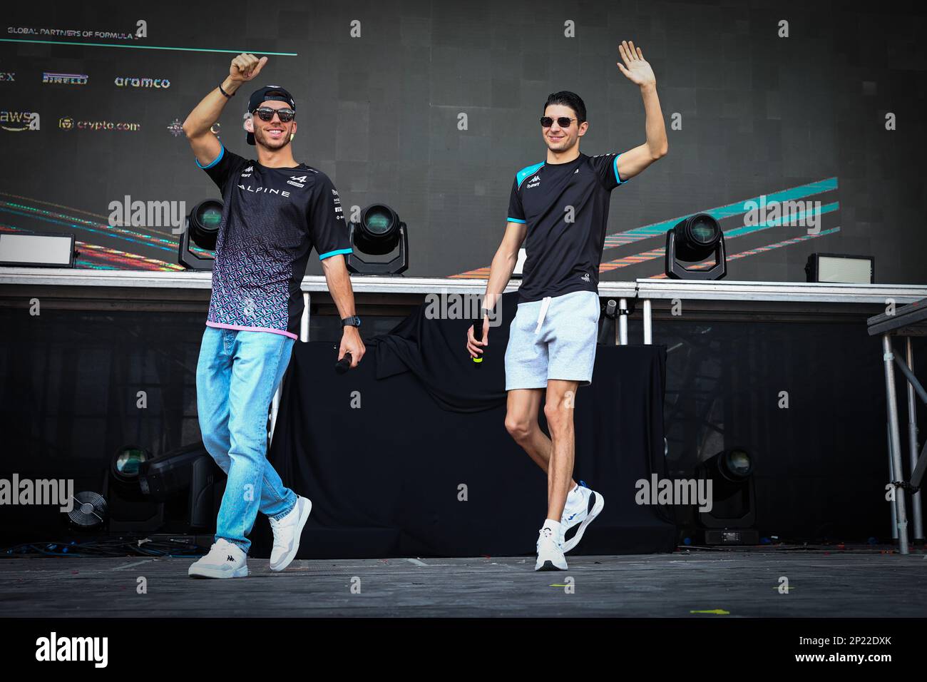 Bahrain gp fanzone hi-res stock photography and images - Alamy