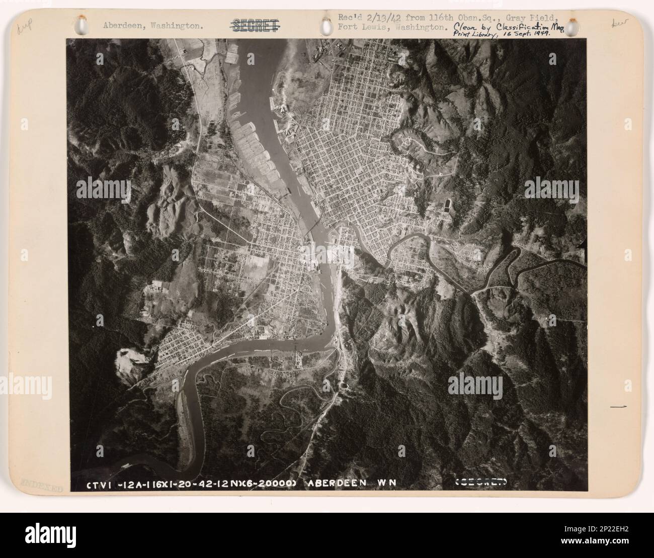 Birds eye view of aberdeen hi-res stock photography and images - Alamy