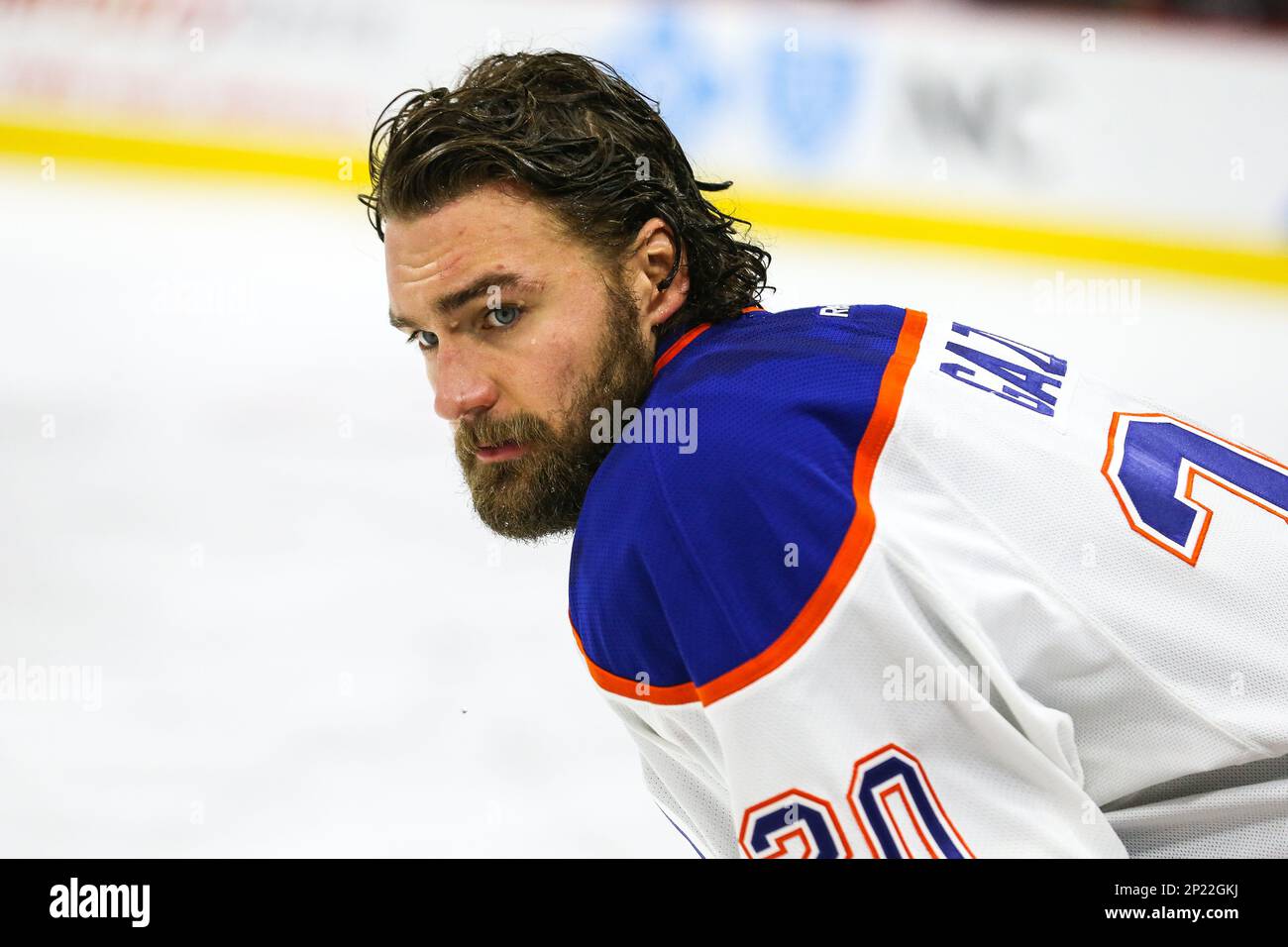 Nov. 25, 2015 - Raleigh, North Carolina, U.S - Edmonton Oilers left ...