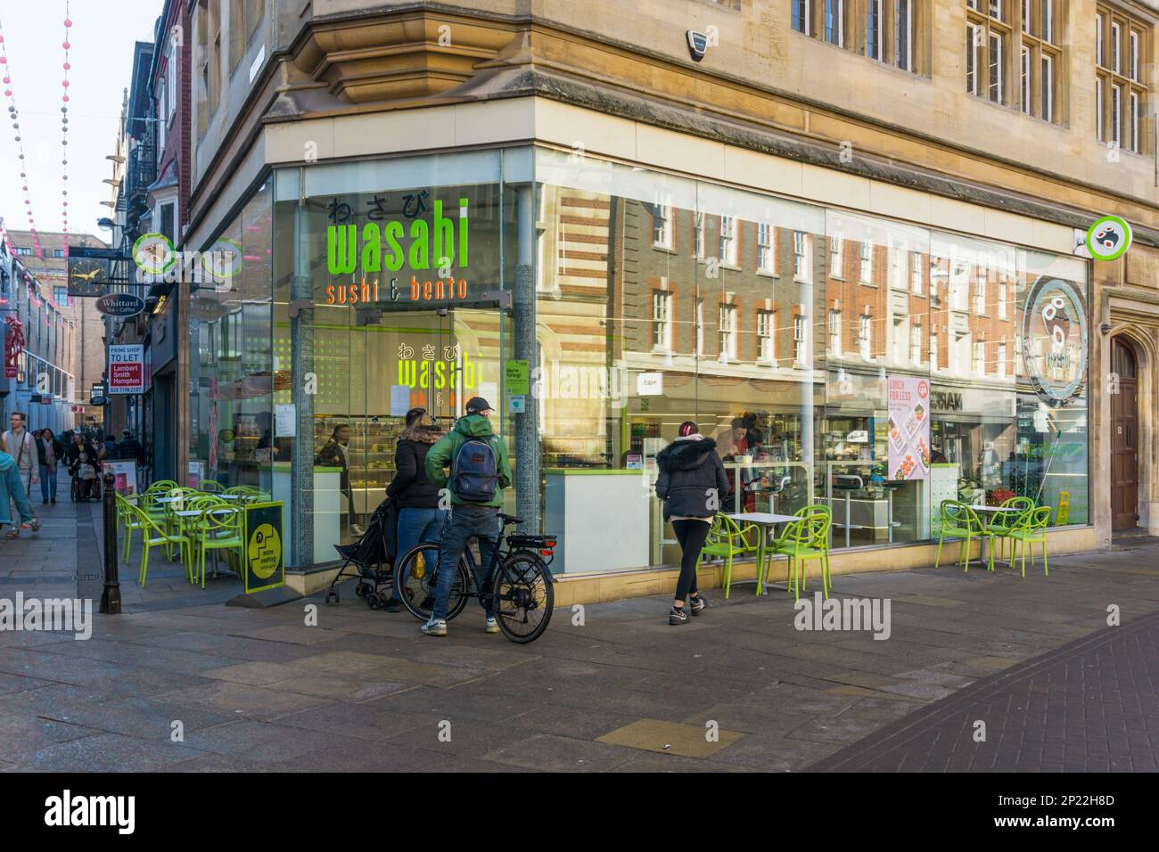 A branch of Wasabi Japanese and East Asian restaurant in Cambridge ...