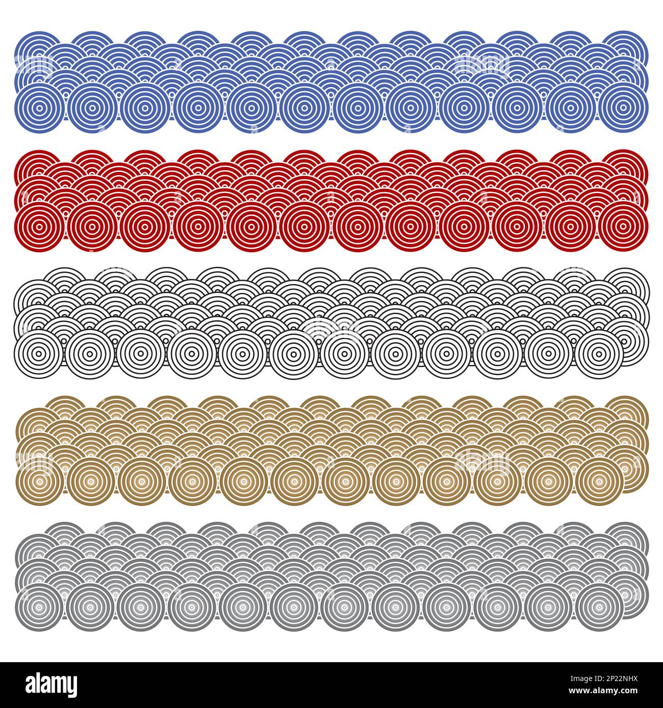 Illustration Vector of Luxury Chinese or Japanese Wave Pattern ...