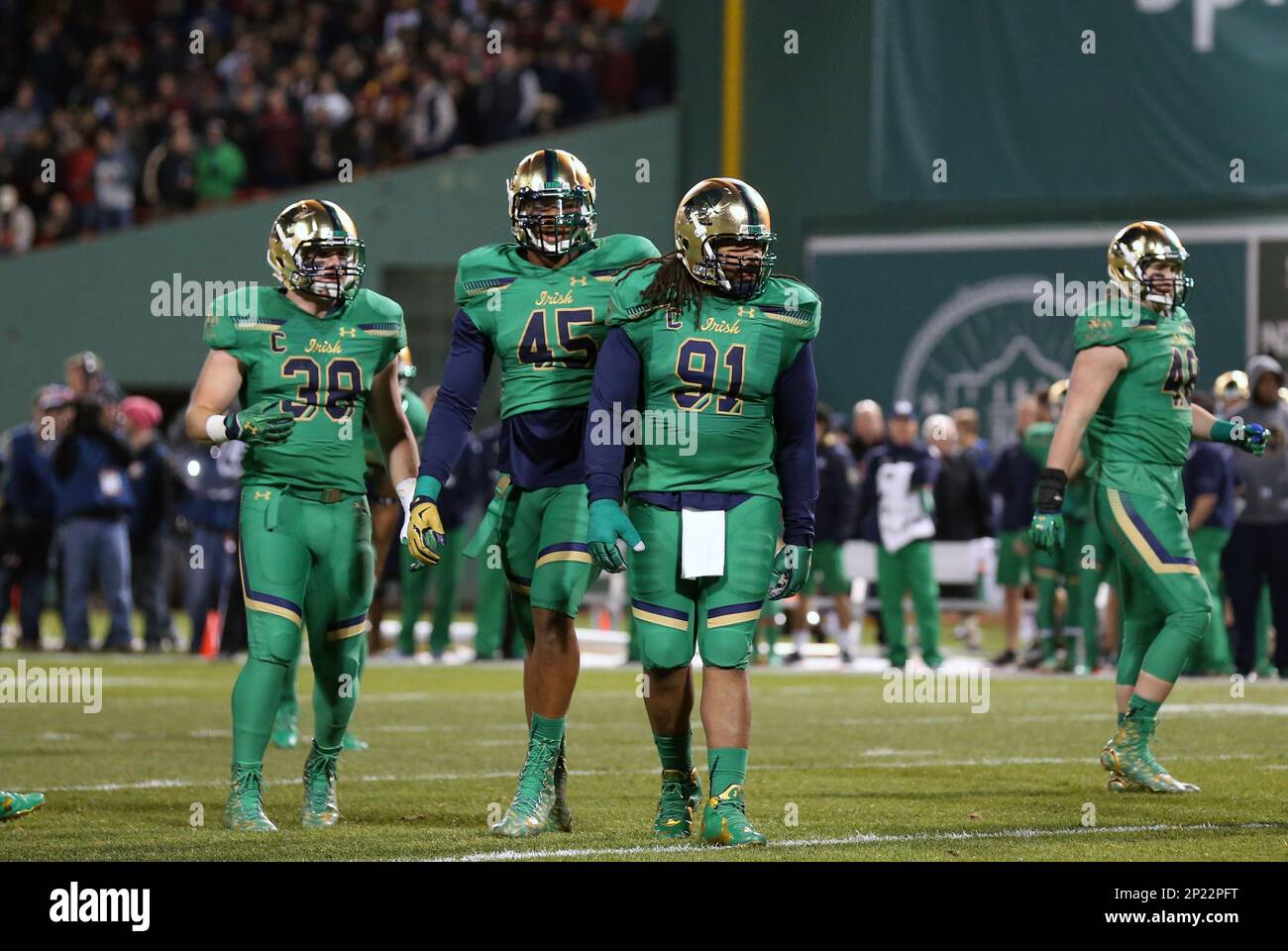 November 21, 2015: Notre Dame linebacker Joe Schmidt (38), defensive ...