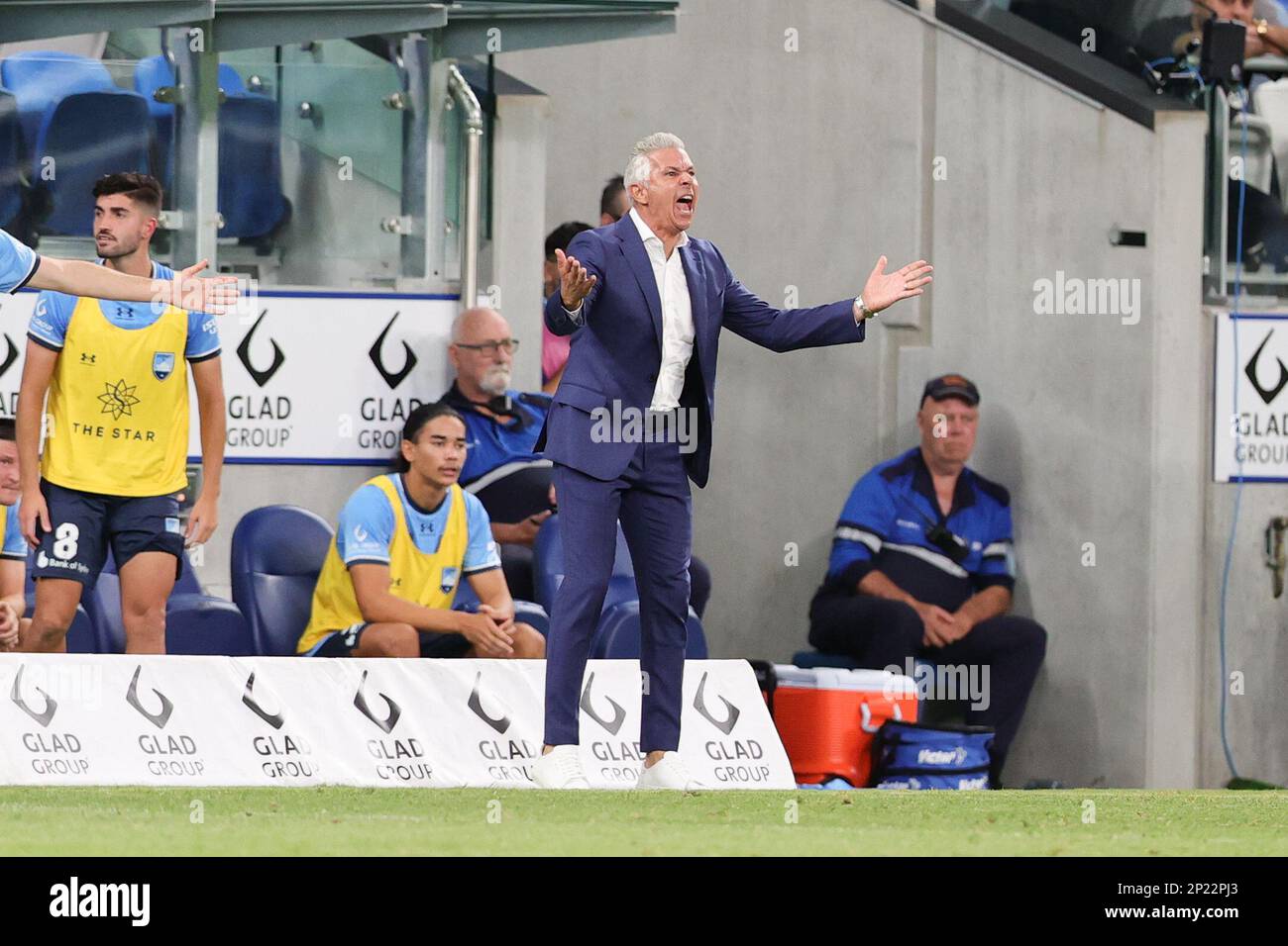 Sydney, Australia. 04th Mar, 2023. Sydney FC head coach Steve Corica ...