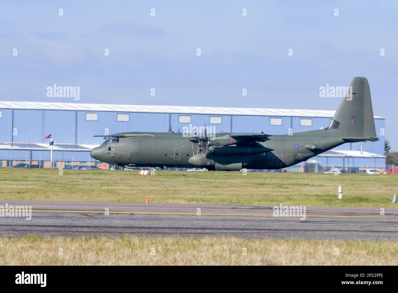 Lockheed c 130 hercules military transport aircraft hi-res stock ...