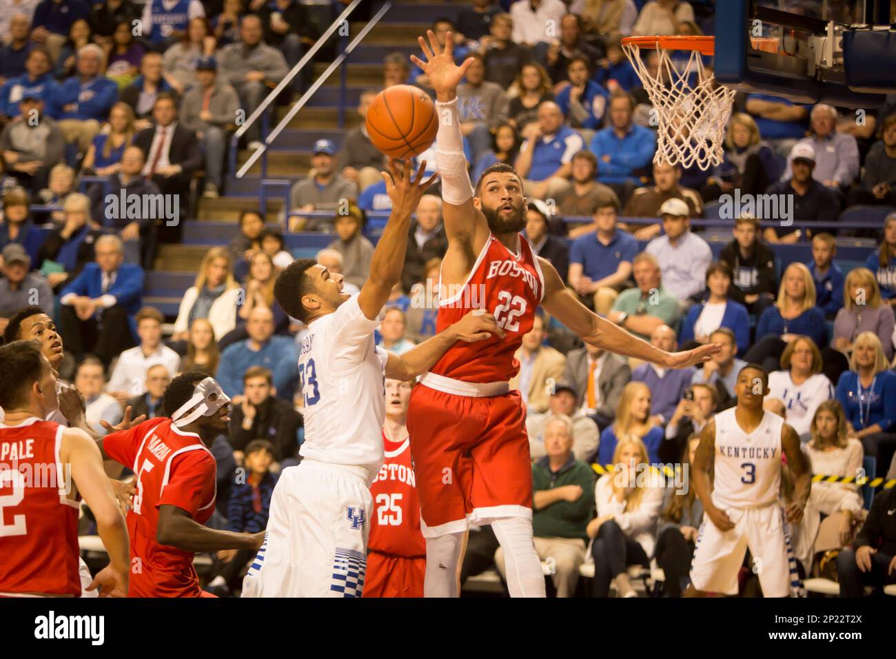 November 24, 2015: Kentucky Wildcats guard Jamal Murray (23) goes up ...