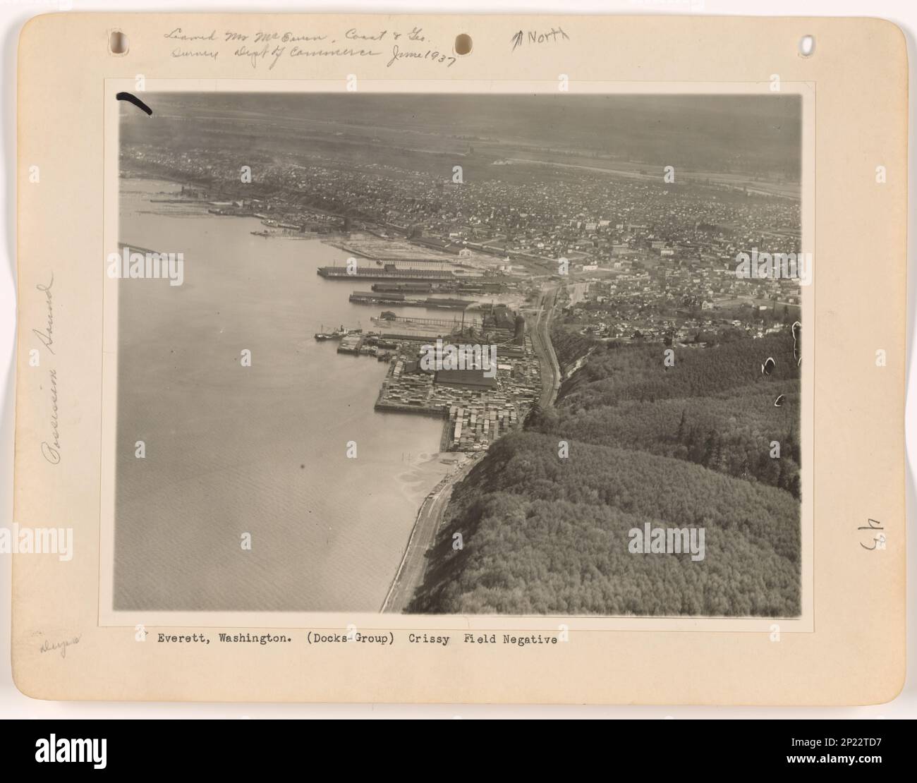 Everett washington aerial hi-res stock photography and images - Alamy