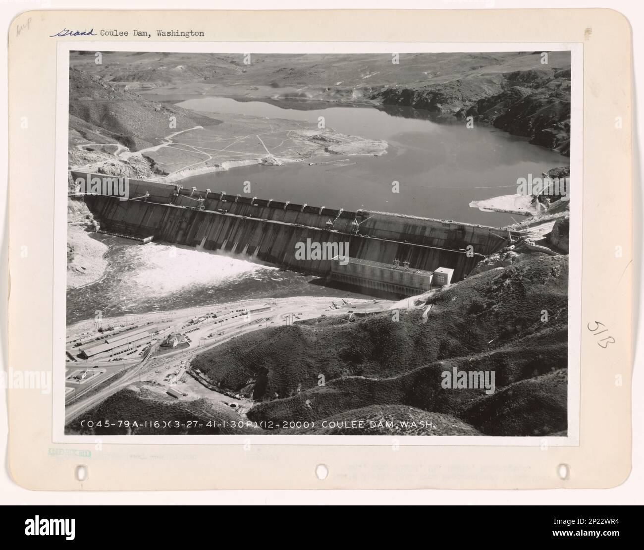 Grand coulee dam aerial hi-res stock photography and images - Alamy