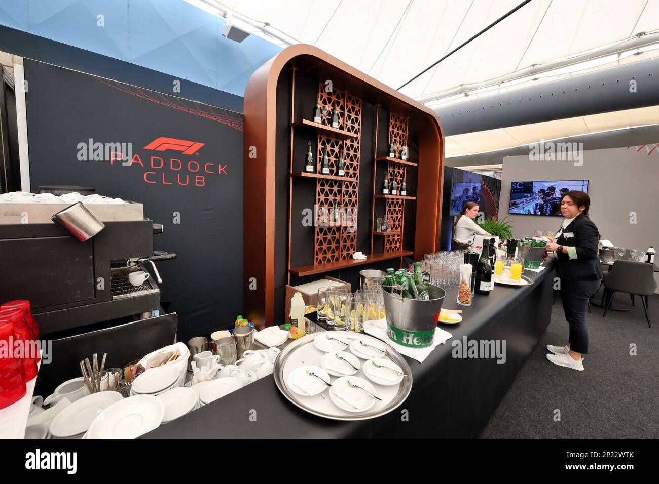 Formula 1 paddock club hi-res stock photography and images - Alamy