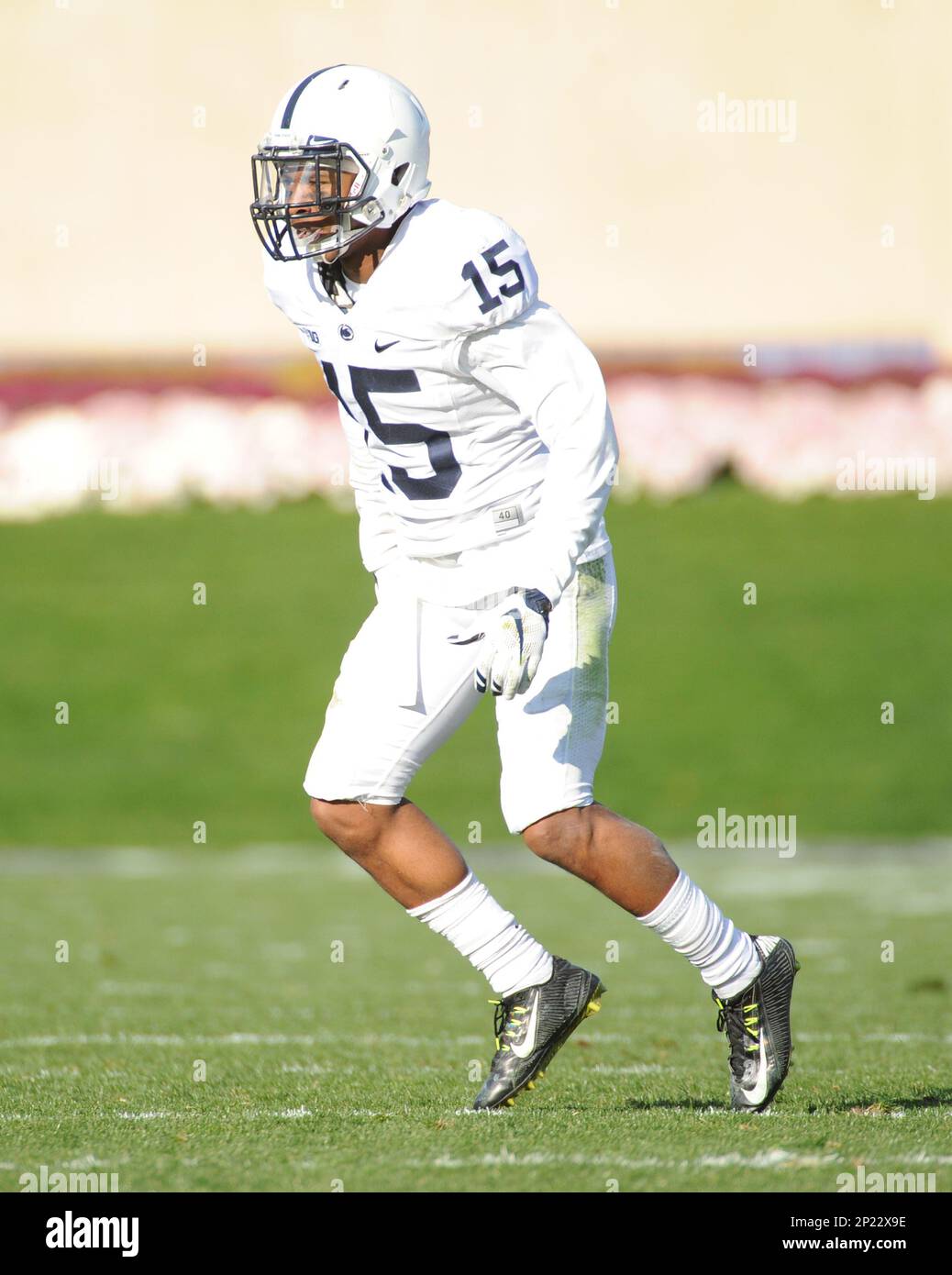 Penn State Nittany Lions Grant Haley (15) during a game against the ...