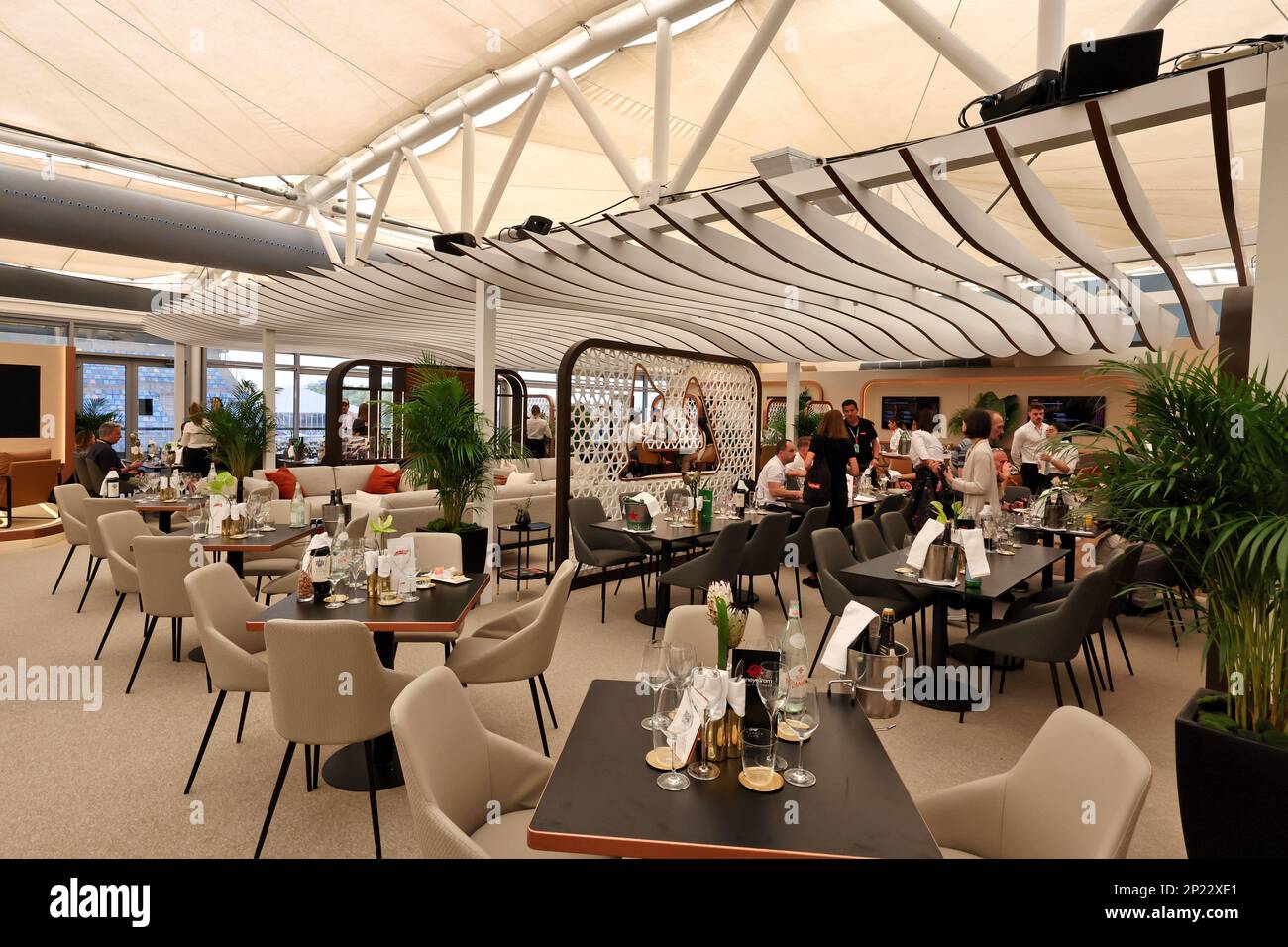 Formula 1 paddock club hi-res stock photography and images - Alamy