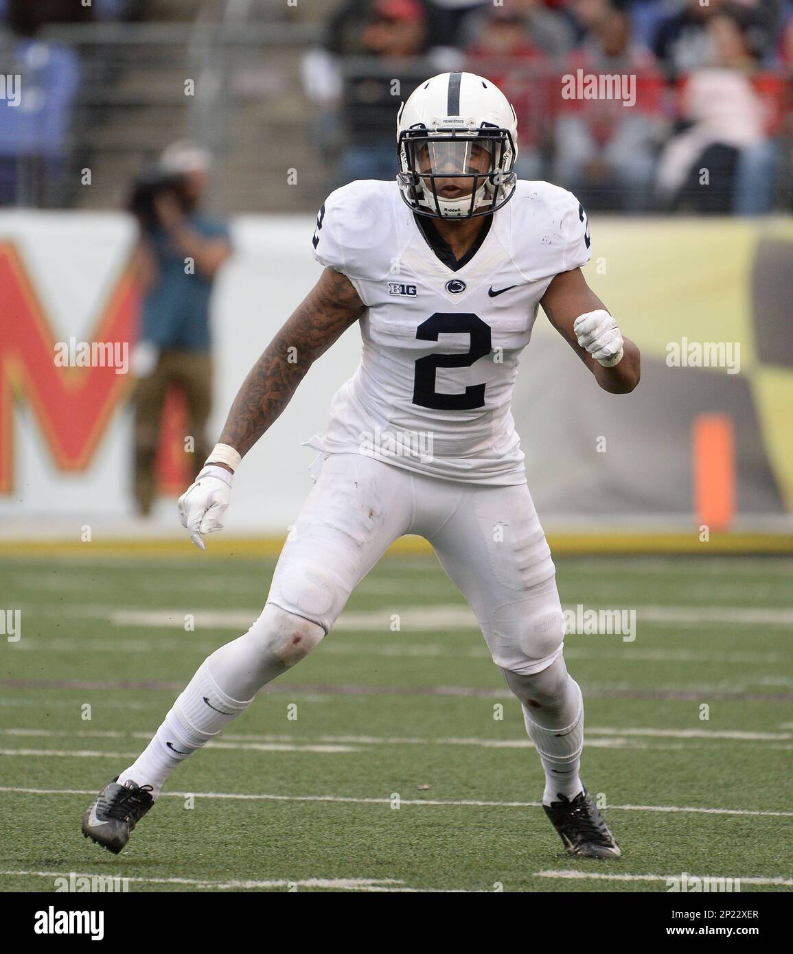 Penn State Nittany Lions Marcus Allen (2) during a game against the ...