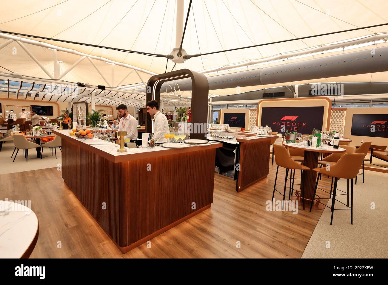 Formula 1 paddock club hi-res stock photography and images - Alamy