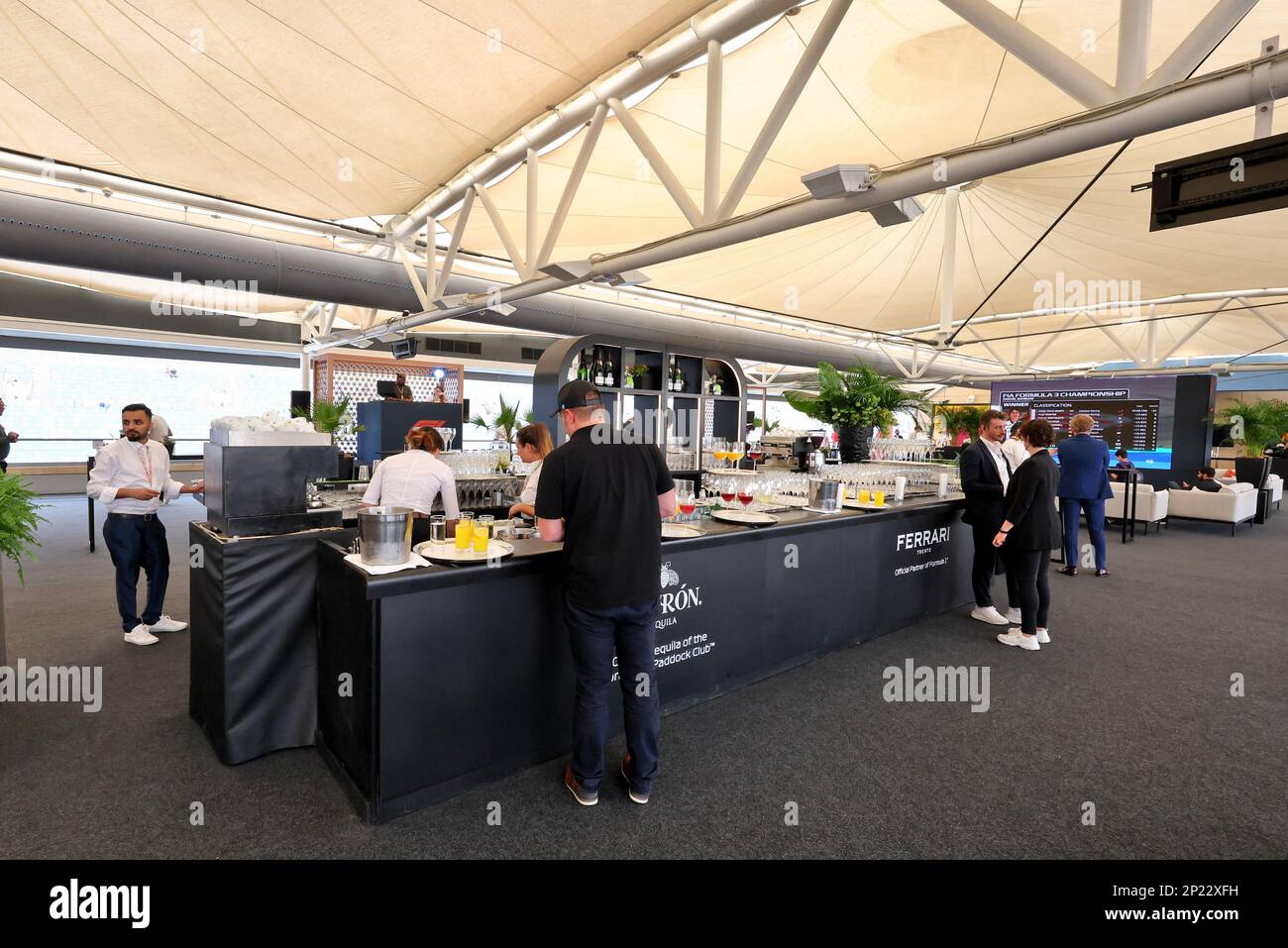 Formula 1 paddock club hi-res stock photography and images - Alamy