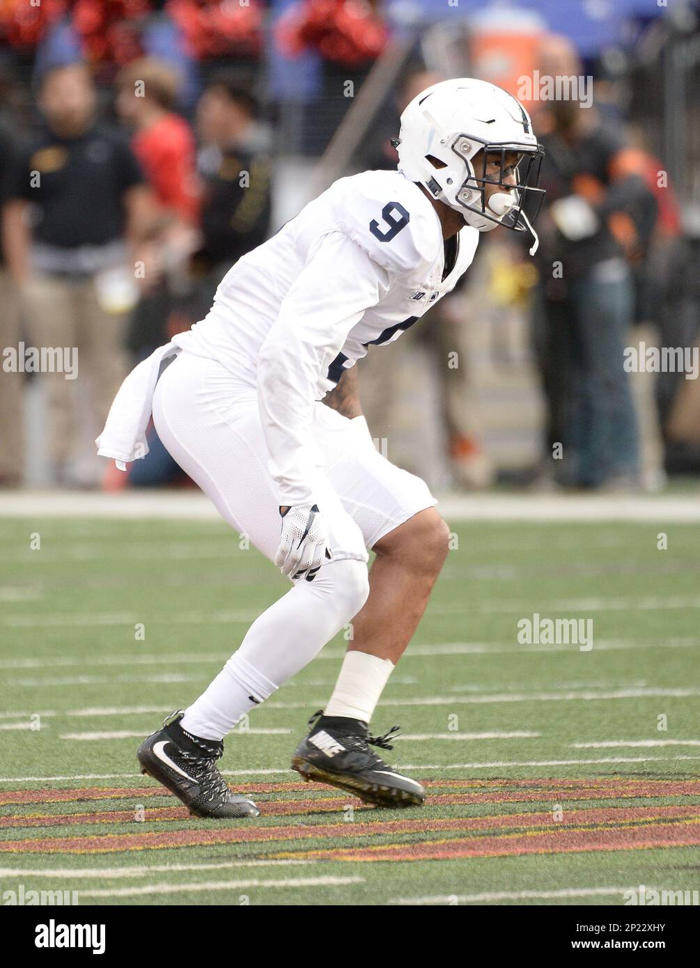 Penn State Nittany Lions Jordan Lucas (9) during a game against the ...