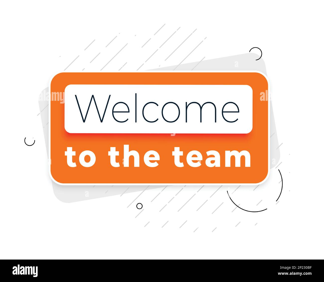 Employee welcome back sign Cut Out Stock Images & Pictures - Alamy