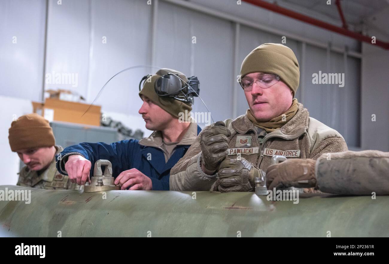 U.S. Air Force Tech. Sgt. Henry Elling, an aircraft structural ...
