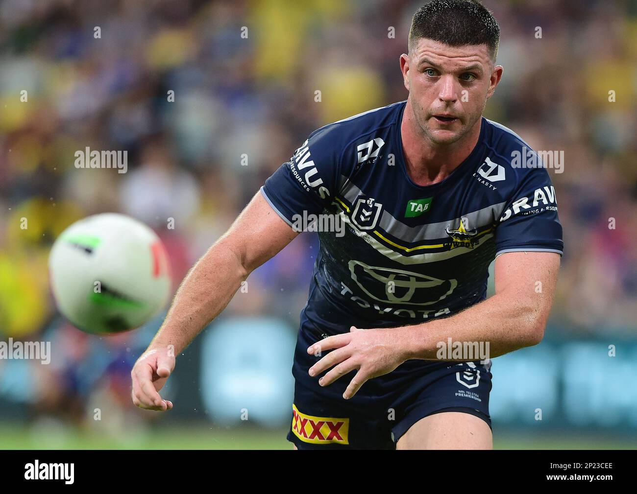 Chad Townsend of the Cowboys during the NRL Round 1 match between the ...
