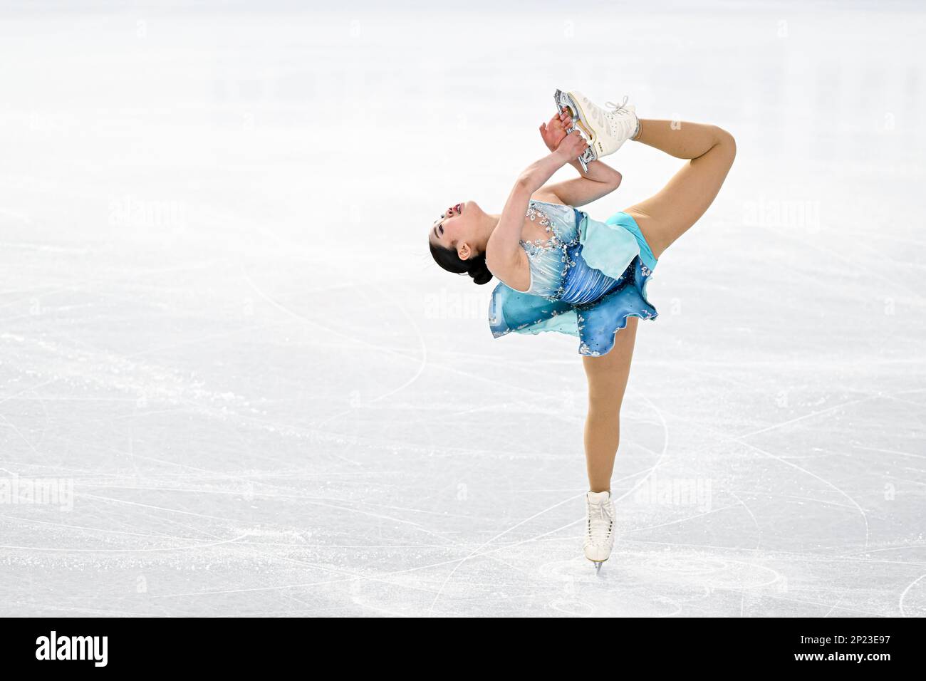 Clare SEO (USA), during Junior Women Free Skating, at the ISU World ...