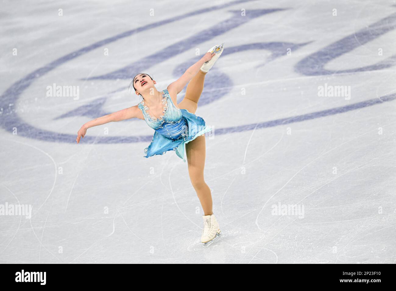 Clare SEO (USA), during Junior Women Free Skating, at the ISU World ...