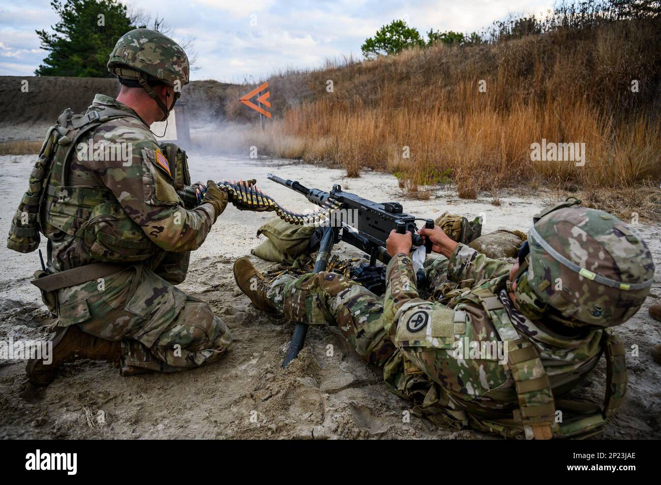 U.S. Army National Guard Soldiers with New Jersey's B Troop, 1st ...