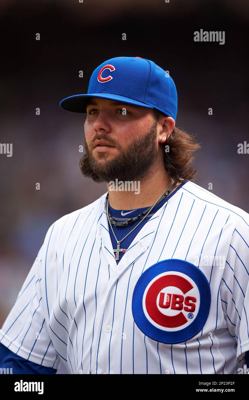 Chicago Cubs pitcher James Russell (40) during a game against the ...