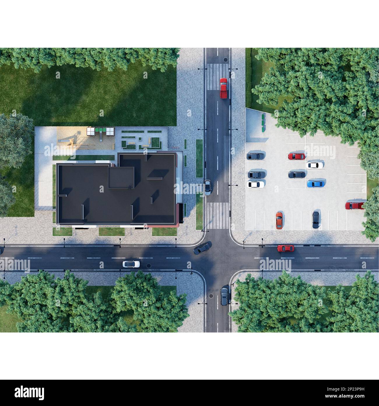 Yard layout hi-res stock photography and images - Alamy