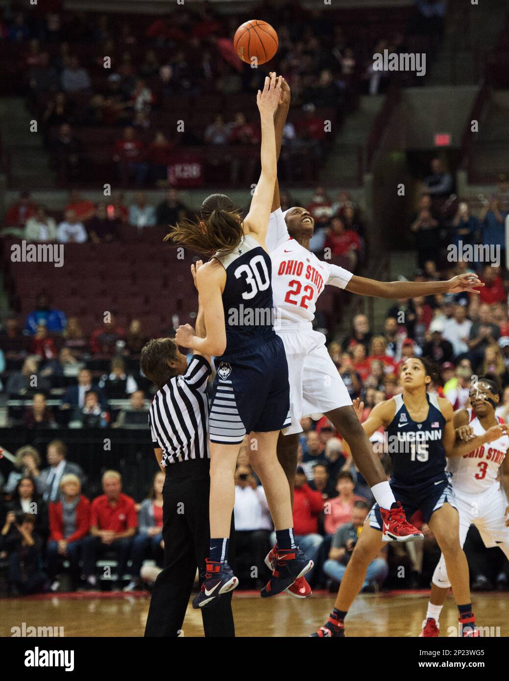 November 16, 2015: Connecticut Huskies forward Breanna Stewart (30 ...