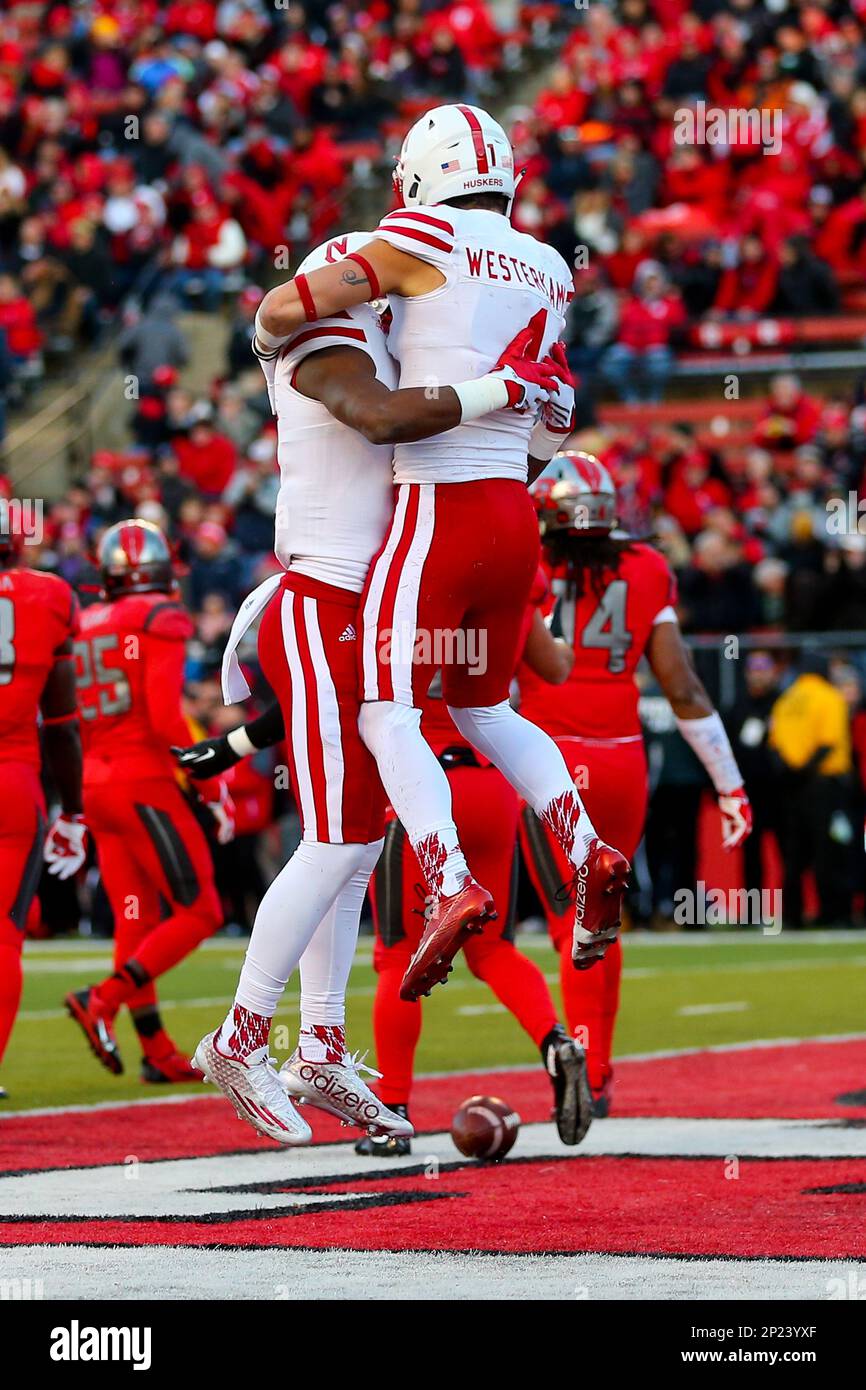 14 NOV 2015: Nebraska Cornhuskers wide receiver Jordan Westerkamp (1 ...