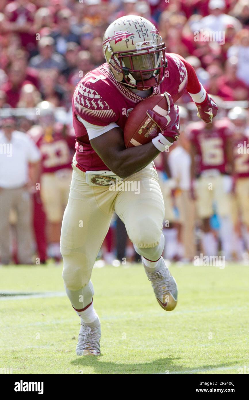 14 November 2015: Florida State kick returner Jesus Bobo Wilson Jr ...